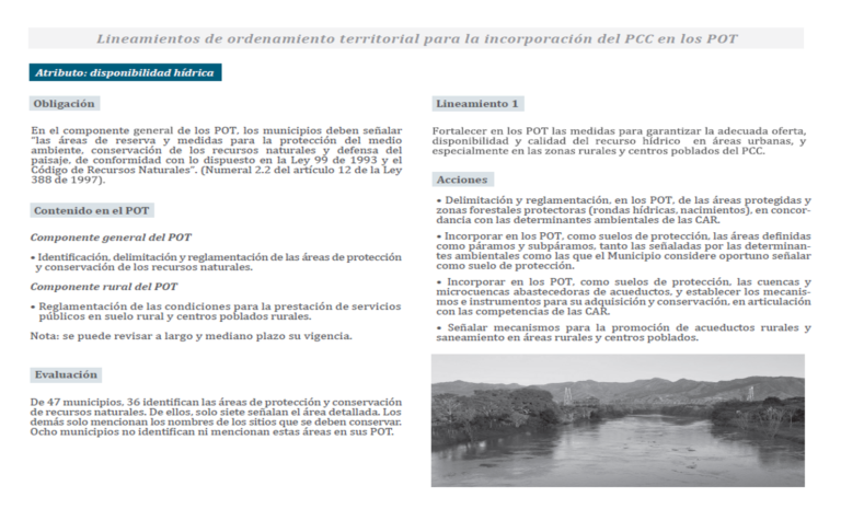 Líneamiento POT3 – PCC
